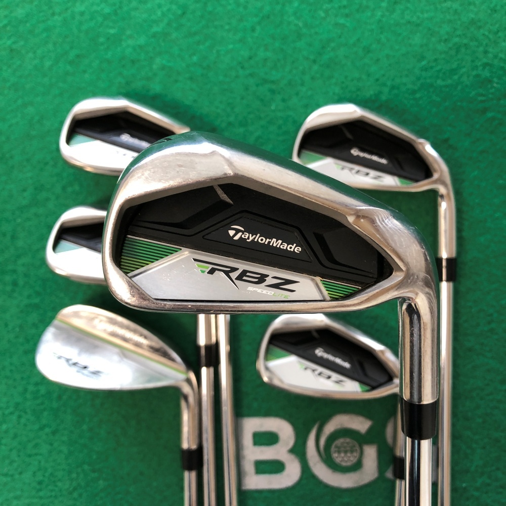 TaylorMade RBZ SPEED LITE Irons set 6-9,P,S Steel shaft Used | Shopee ...