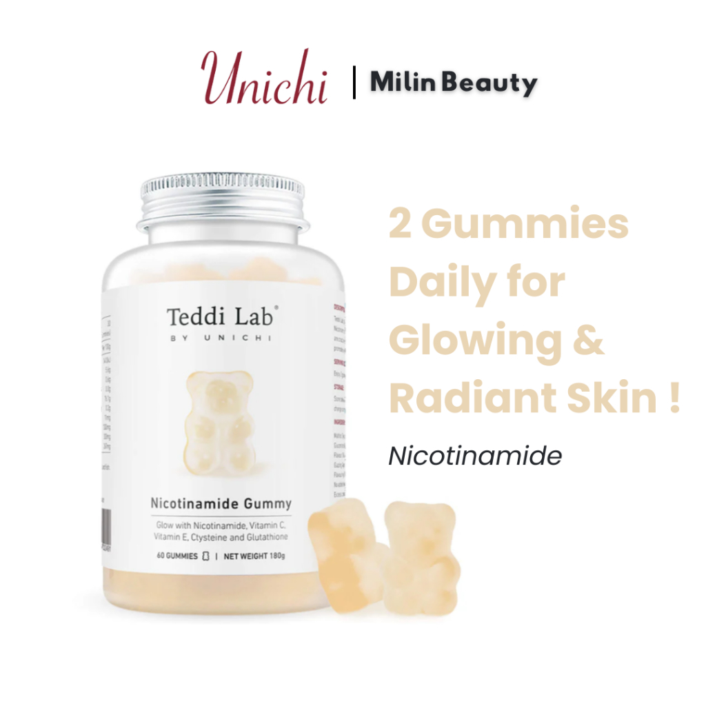 Unichi Teddi Lab Nicotinamide Gummy (60 gummies) | Shopee Malaysia