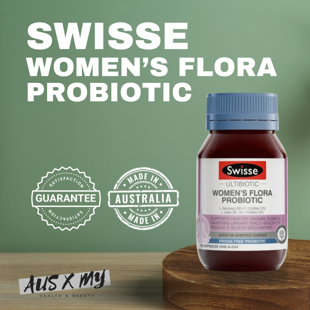 SWISSE Australia Probiotic Women's Flora / Digestive / Immune | Shopee ...