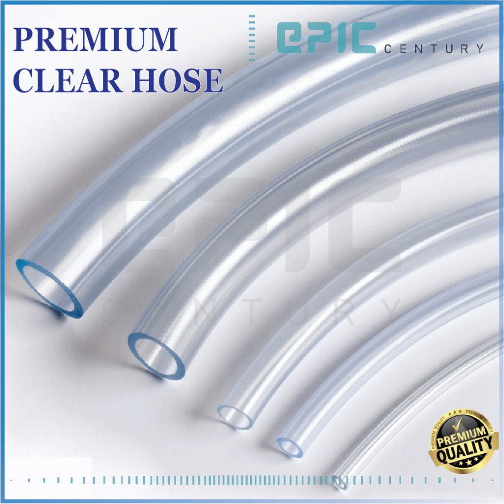 Premium Clear Hose 1"- 2" (Sell By Meter) | Shopee Malaysia