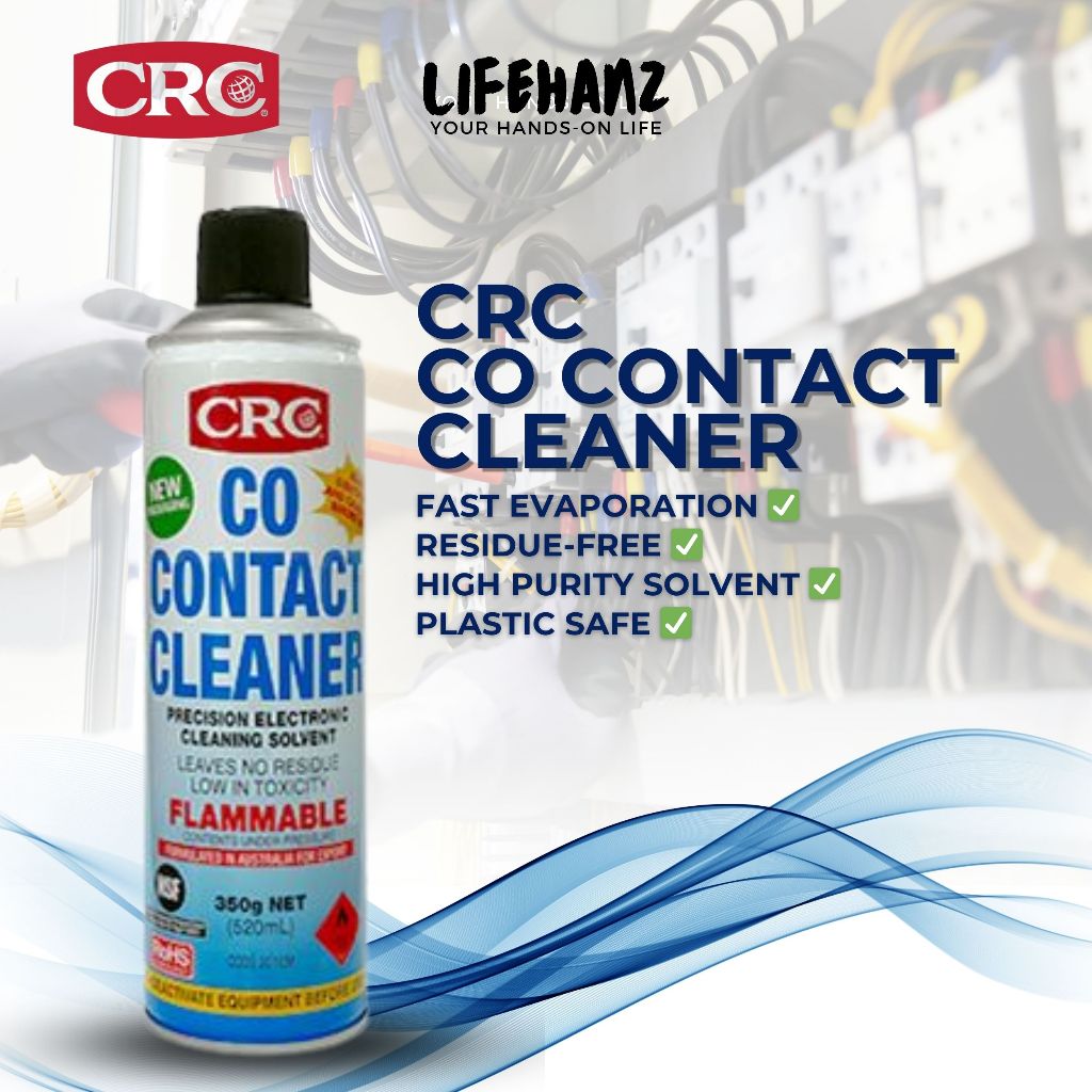 CRC CO Contact Cleaner 2015 | Plastic Safe Fast-Drying Solvent Spray ...