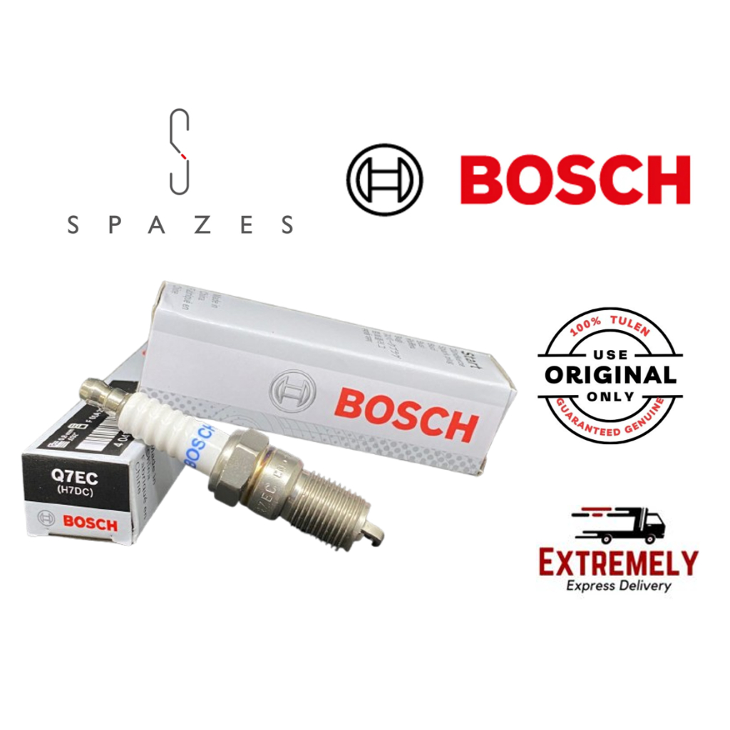 Bosch Q7EC H7DC HR7DCX Spark Plug Proton Gen 2, Persona, Exora Cam pro ...