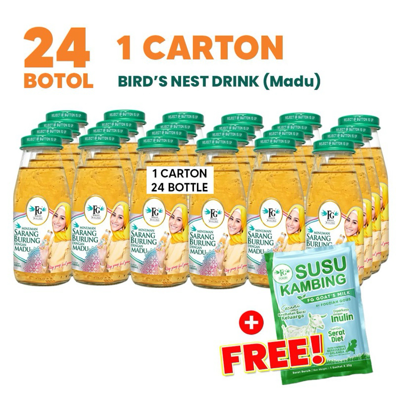 FG Walet Bird's Nest W Madu [ 24 Bottle ] | Shopee Malaysia