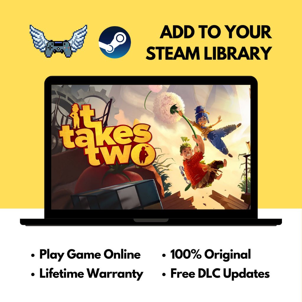 [PLAY NOW] It Takes Two | Own Steam Account, Play Online Lifetime ...