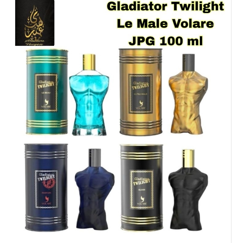 Gladiator Twilight Le Male Volare JPG Eau de Parfum 100ml For Him Ultra ...