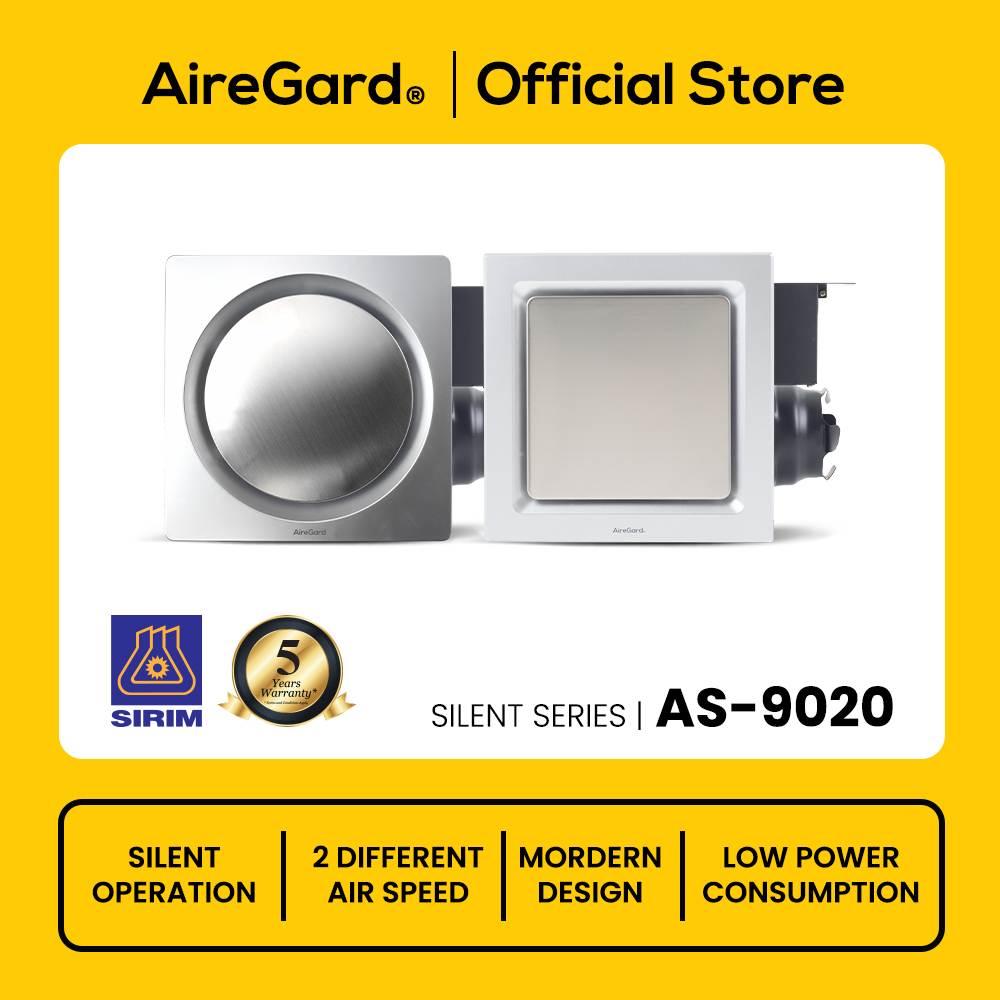 [NEW YEAR CELEBRATION] AireGard AS-9020 Silent Ceiling Ventilator Fan ...