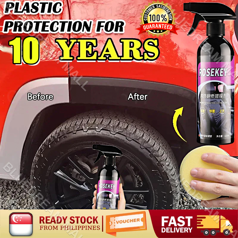 plastic coating plastic restorer black 500ml Plastic nano coating ...