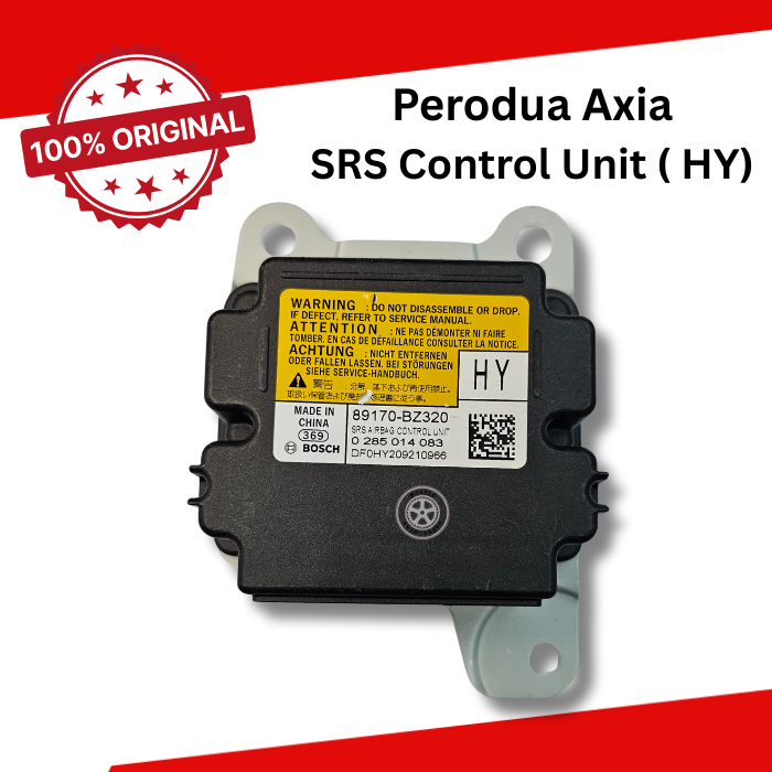PERODUA AXIA SRS AIR BAG AIRBAG ECU ( HY ) 89170-BZ320 / 0 285 014 083 ...