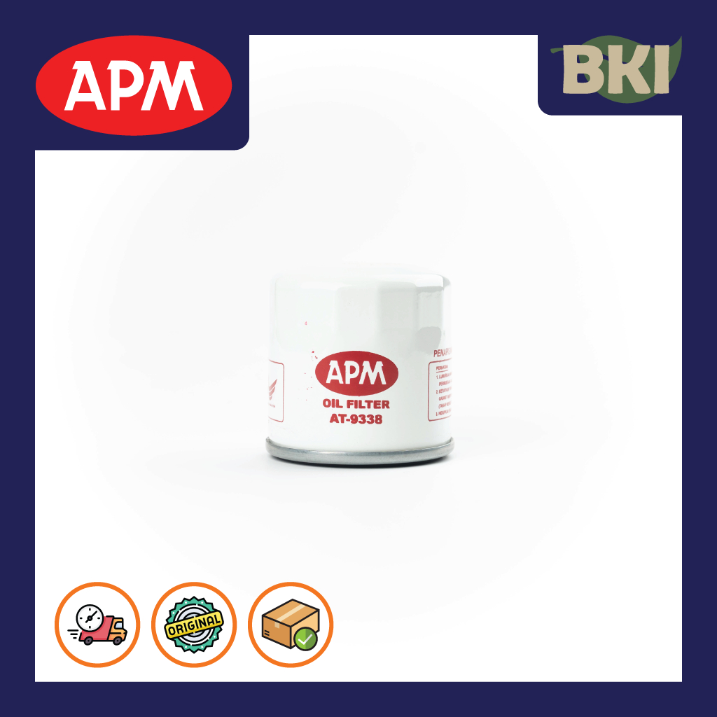 APM GENUINE PERODUA OIL FILTER MYVI ALZA ATIVA AXIA BEZZA AT-9338 ...