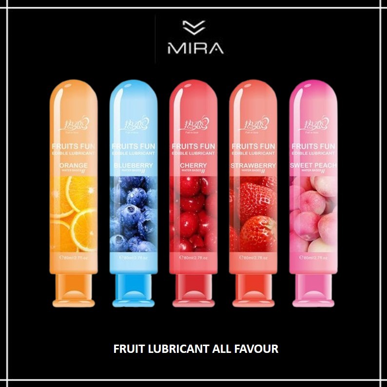 Fruit Lubricant Fruits Fun 80ml Water Soluble Fruity Lubricant Sex Lube ...