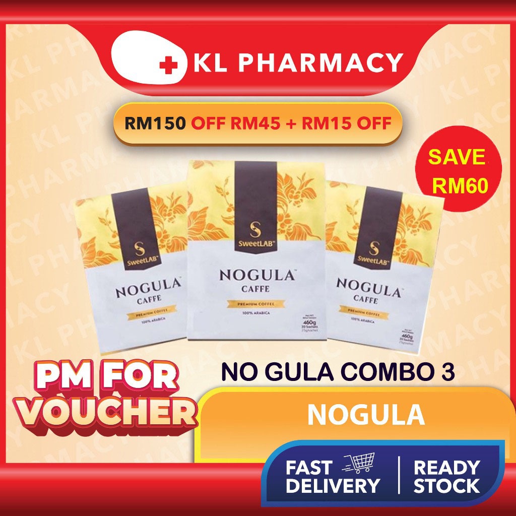 [NOGULA COMBO 20SX3] SweetLAB NOGULA CAFFE 100% Arabica 3 in 1 Instant ...