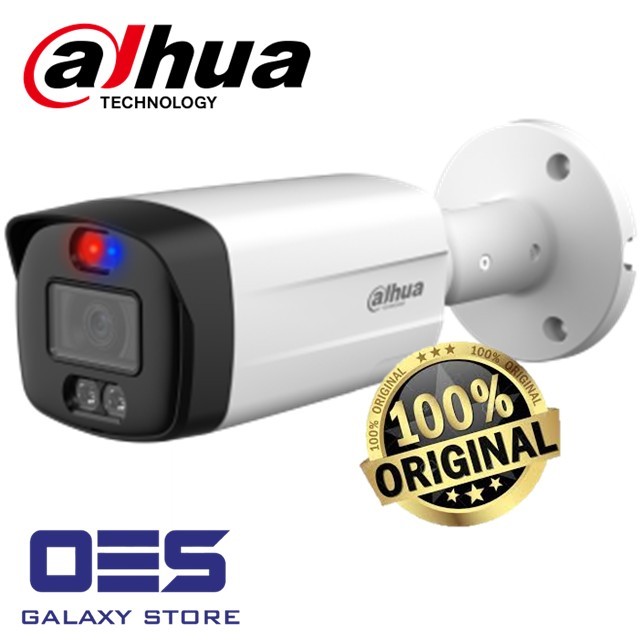 CCTV DH-HAC-ME1509TH-A-PV Analog 5MP Fixed Lens WDR Build in Mic Smart Dual Light Active ...