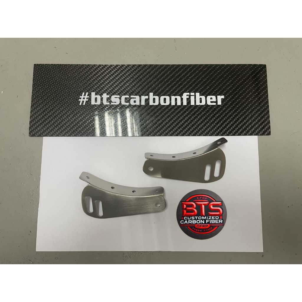 MUGEN R Spoiler Bracket Stainless Steel_FD2R MUGEN GT Wing Civic FD ...