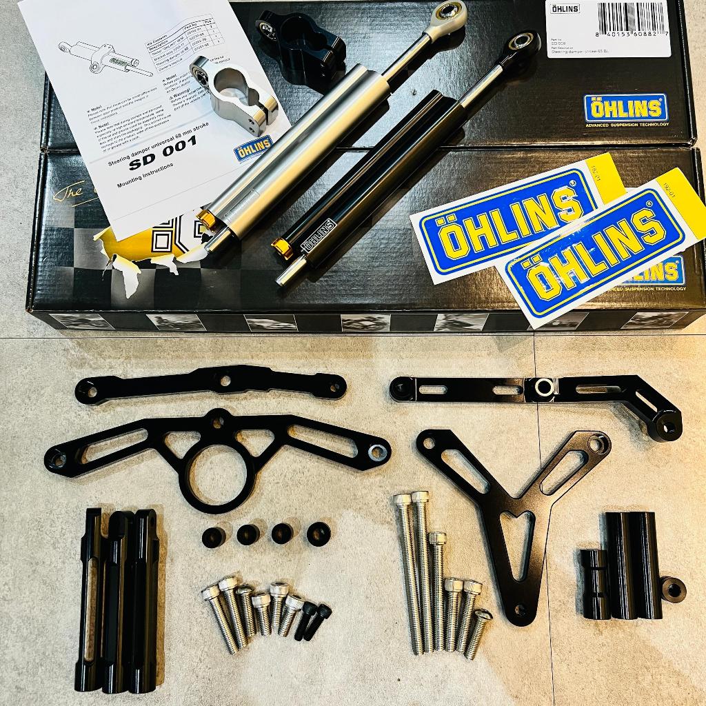 100% Original Ohlins Damper MT09 V1 V2 V3 Tracer GT Steering Stabilizer ...