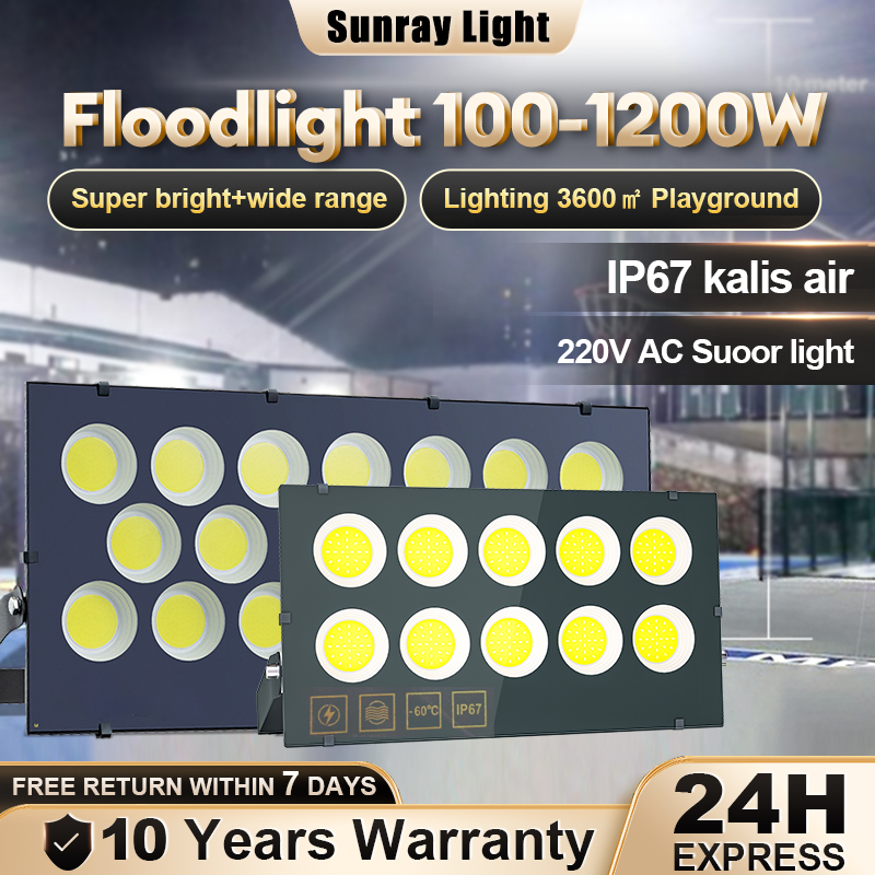 spotlight LED floodlight engineering light 800W 220V IP66 waterproof ...