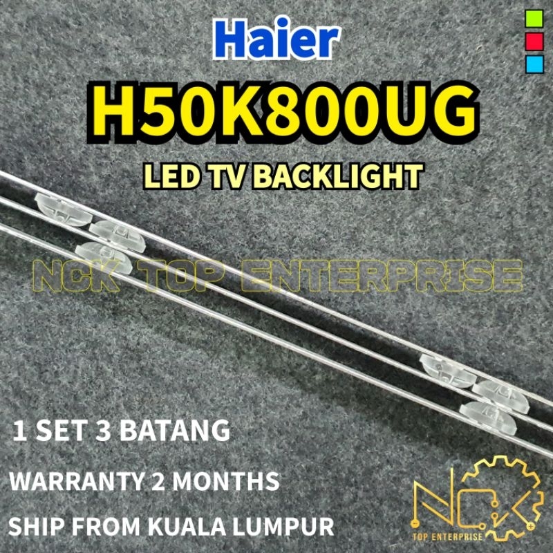 H50K800UG HAIER TV LED BACKLIGHT BARU READY STOCK H50K800 50K800UG ...