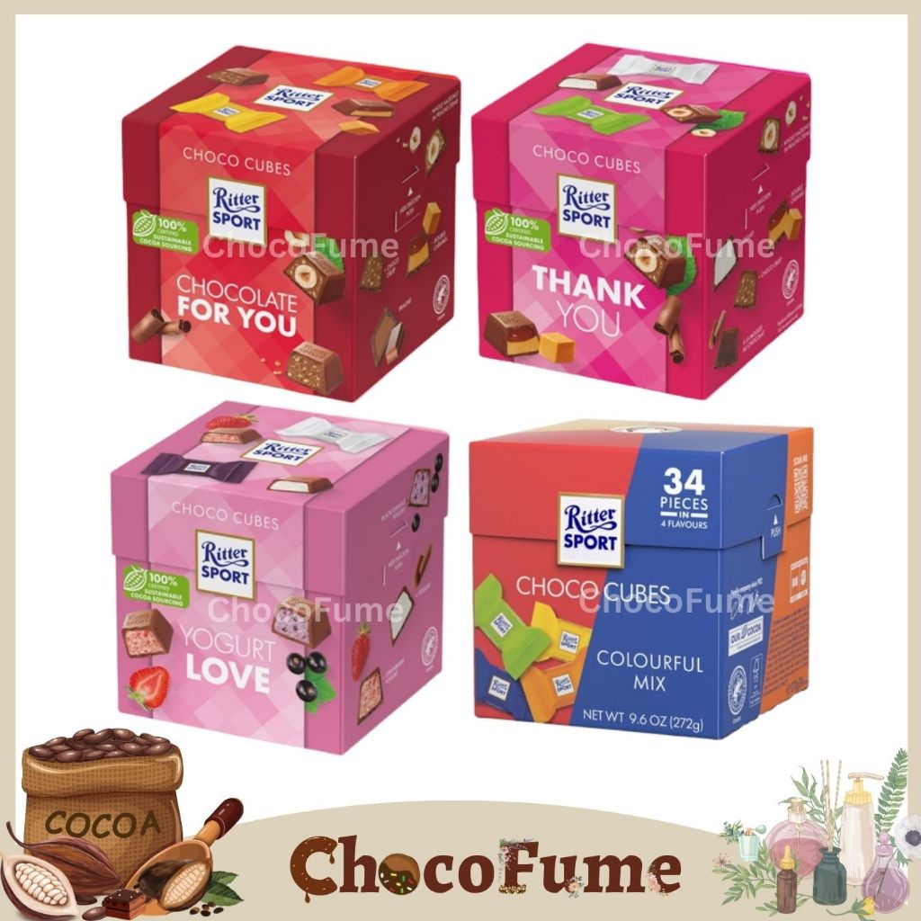 Ritter Sport Choco Cubes Box 176g ~ 272g | Shopee Malaysia