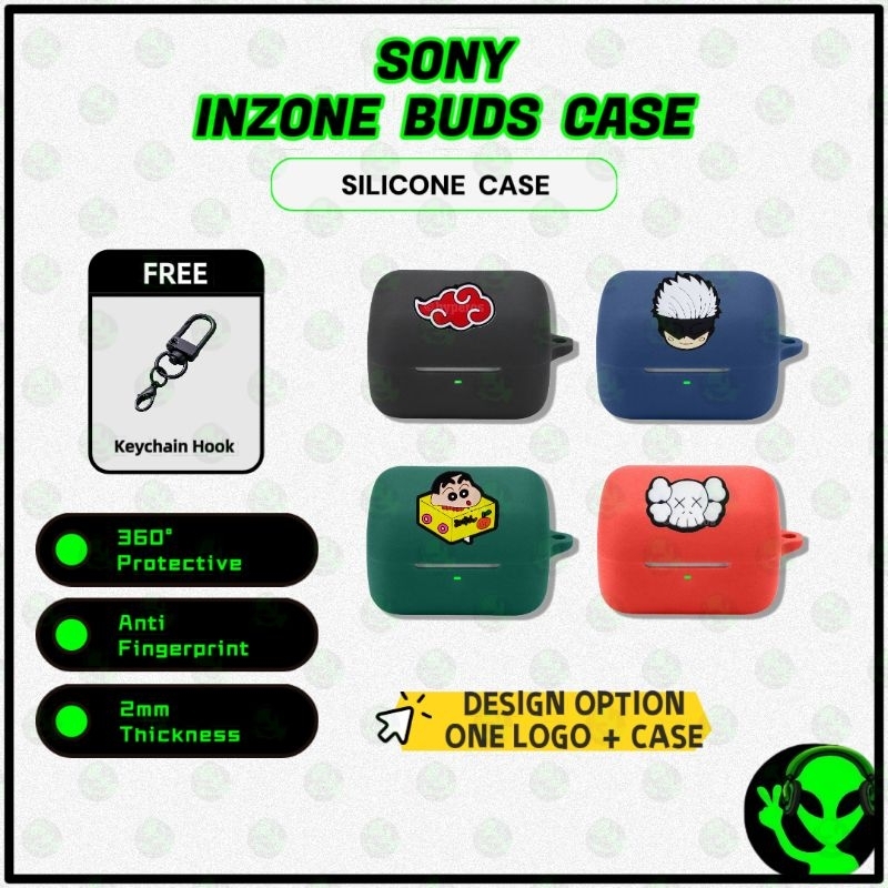 Sony INZONE Buds Case Wireless Earbud Protective Shell Soft Silicone ...