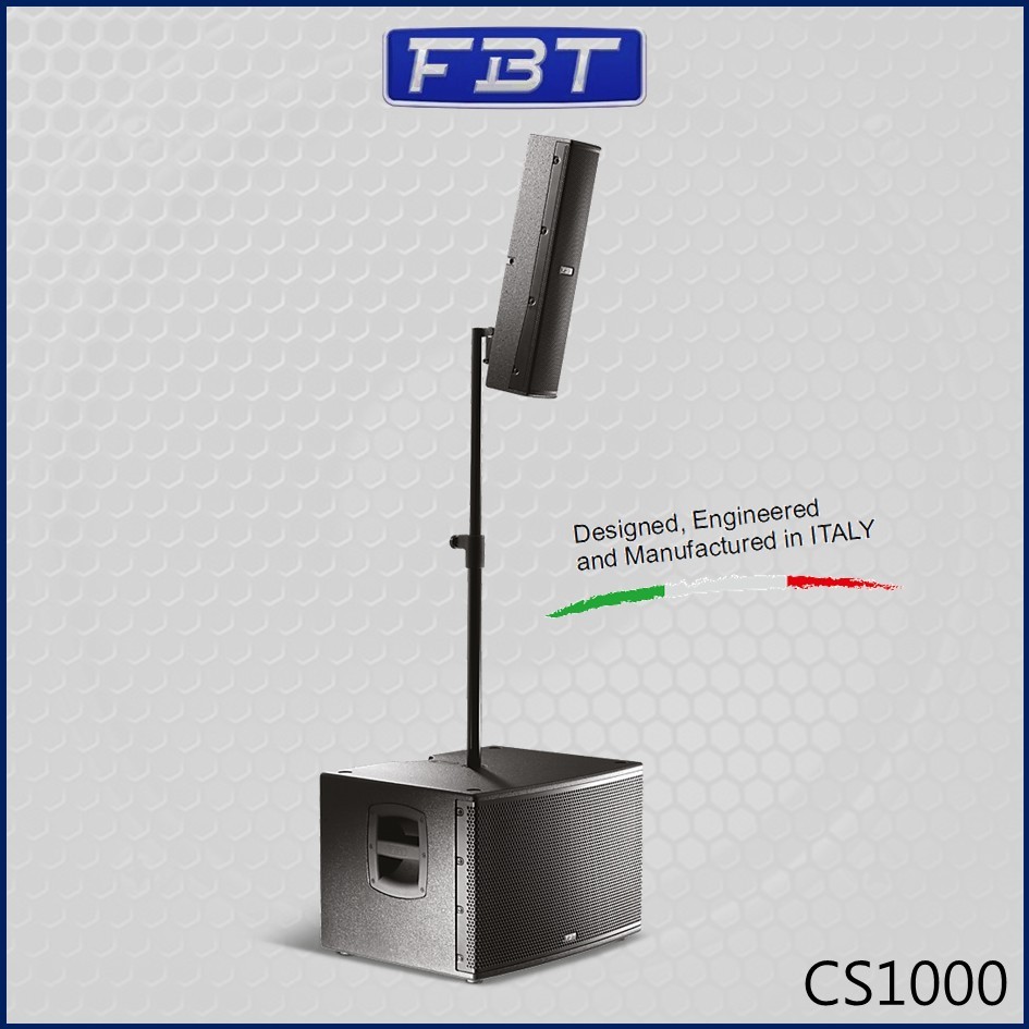 FBT VERTUS CS1000 Compact Line Array Integrated System 600W + 400W RMS ...