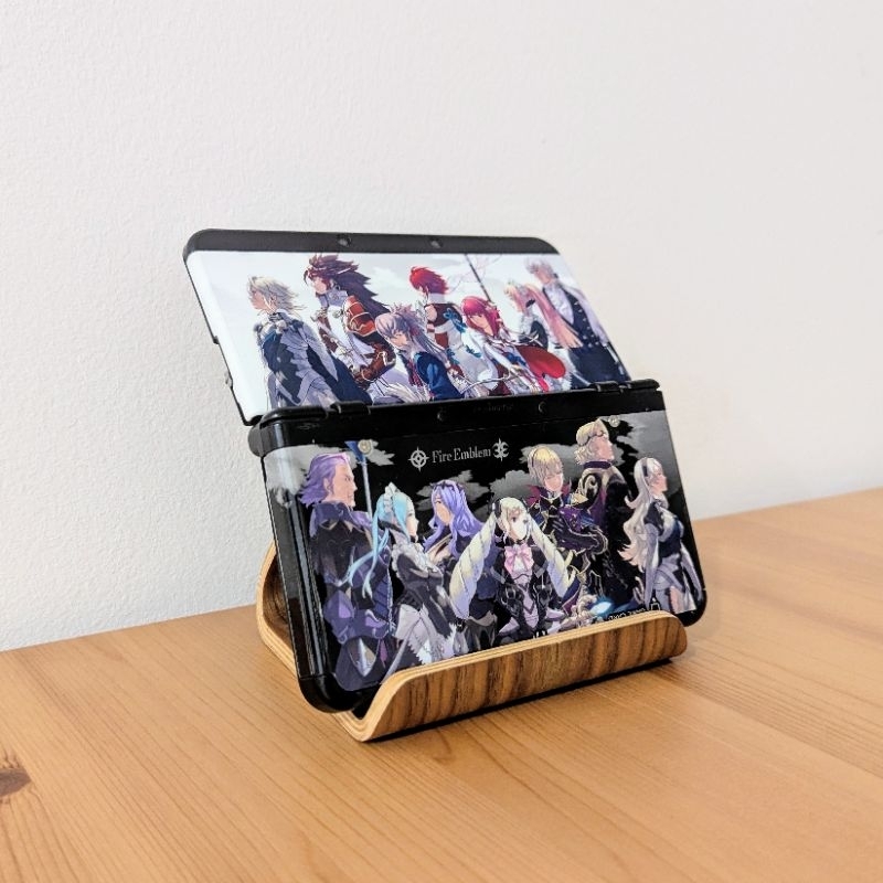 Nintendo 'new' 3DS - Black with Fire Emblem Fates Cover Plates (Japan ...