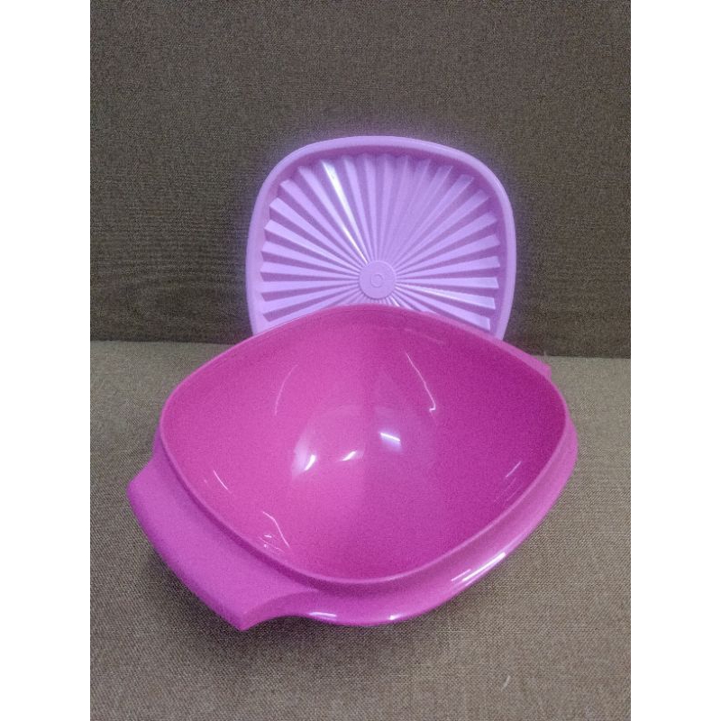 Tupperware Pink Ruby Bowl, 1.5 Litre with Lid (1 pc) | Shopee Malaysia