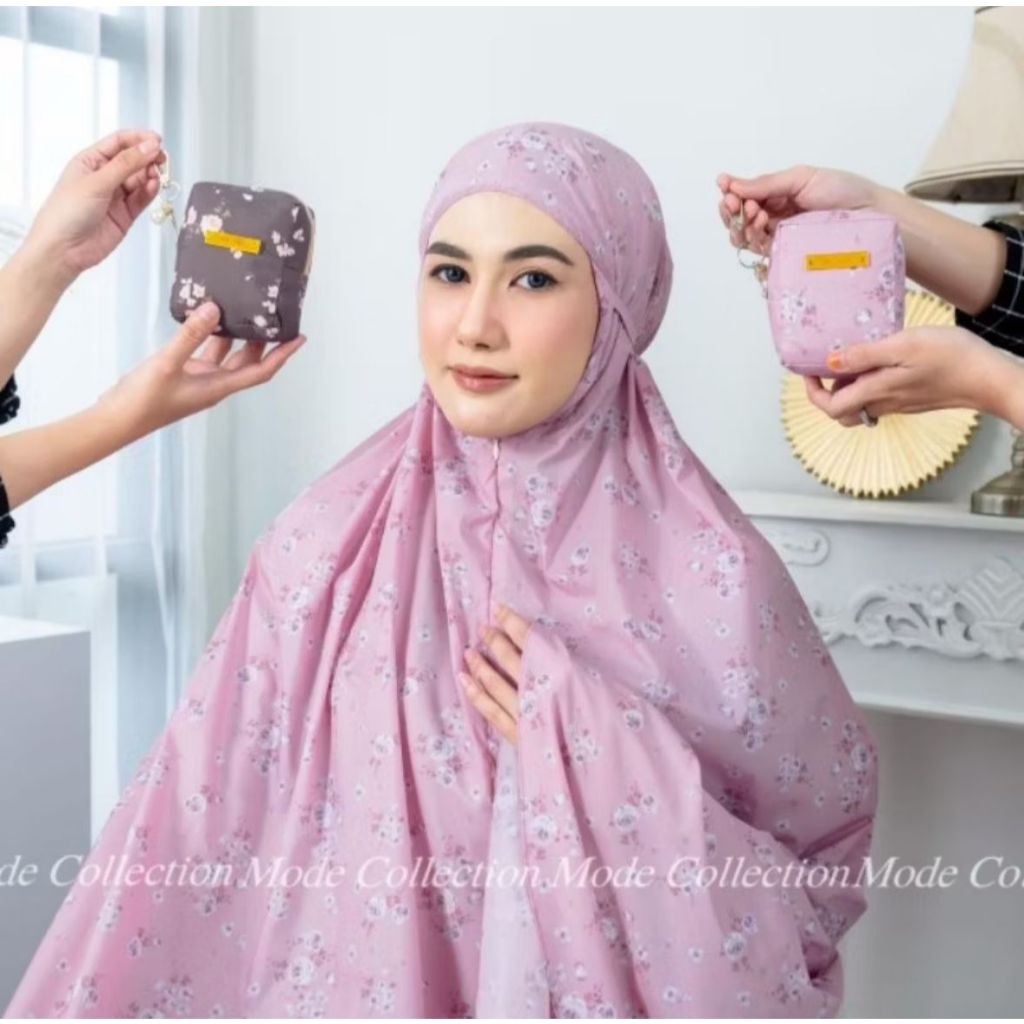 telekung travel motif laser cut,travel mini pouch ,ready stock | Shopee ...