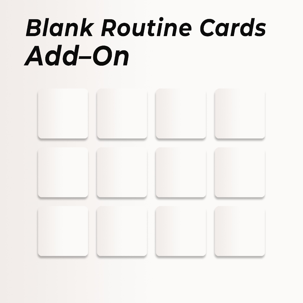 Bramble – Blank Routine Cards for Kids | Customizable Visual Schedule ...