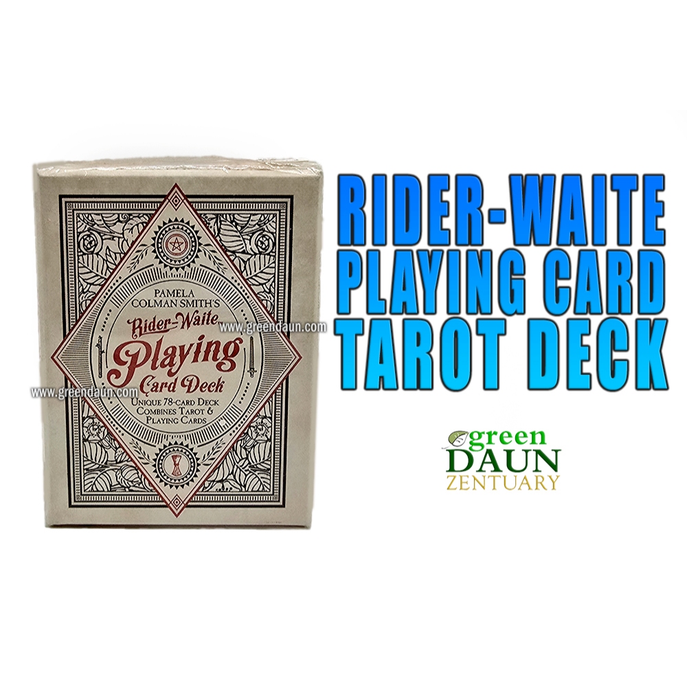Rider Waite Tarot Deck in Playing Card Style 78 Cards Pamela Colman ...