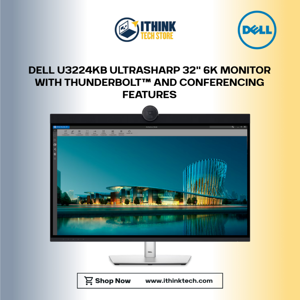 DELL U3224KB ULTRASHARP 32" 6K MONITOR WITH THUNDERBOLT™ AND ...