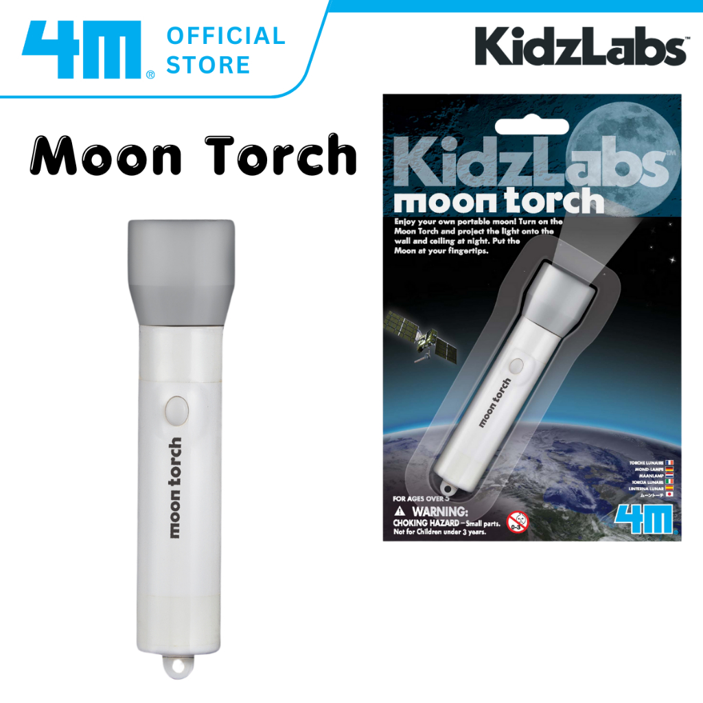 4M Mini KidzLabs / Moon Torch - STEAM Education Toys | Shopee Malaysia