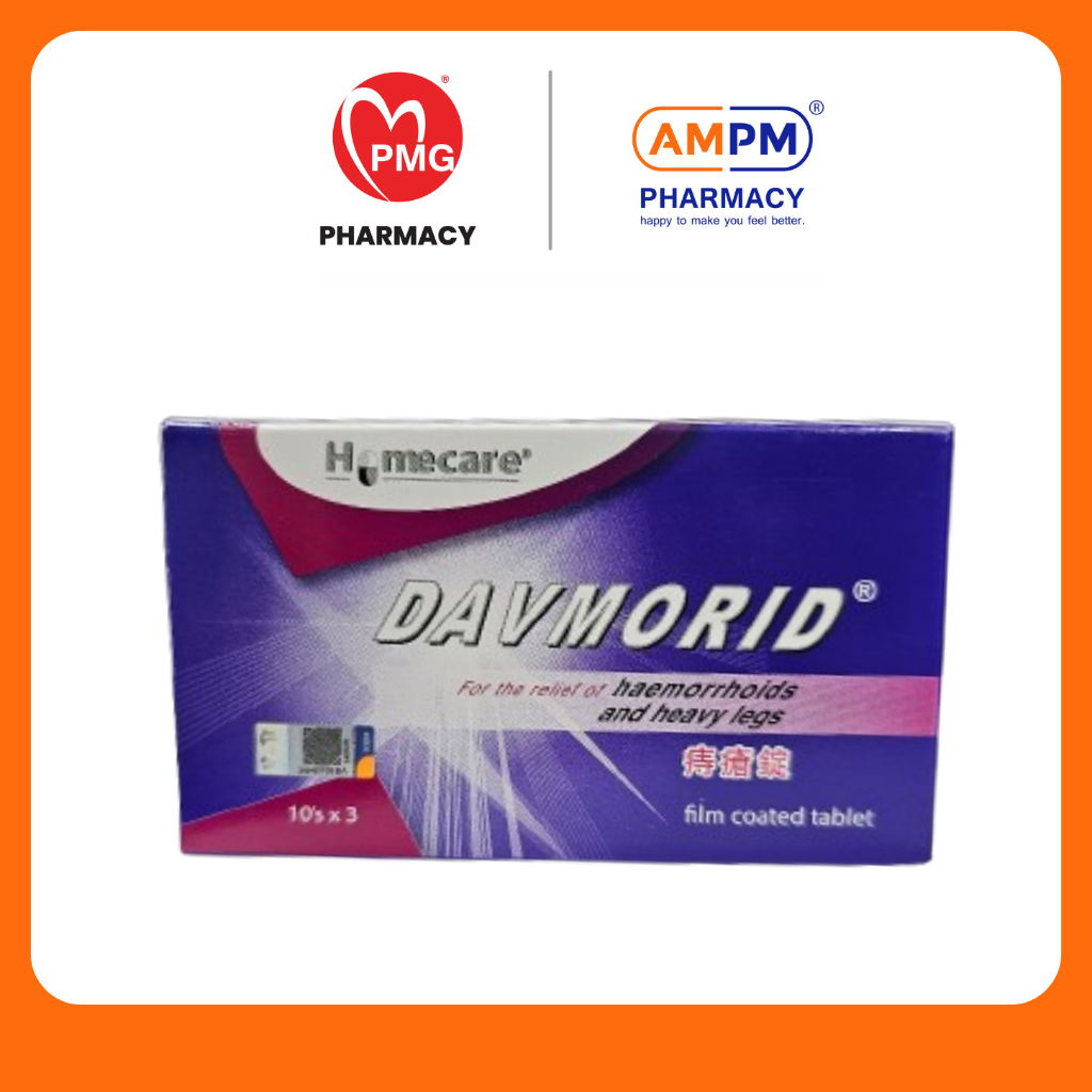DAVMORID TABLETS (10's x 3 strip) | Shopee Malaysia