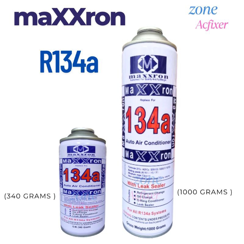 Gas Refrigerant maXXron R134a 340g&1000g | Shopee Malaysia