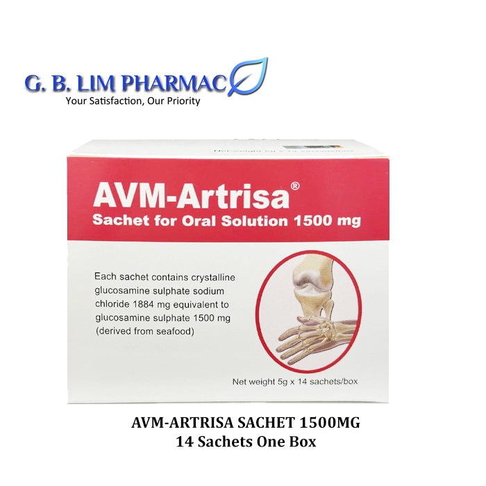 ARTRISA SACHET FOR ORAL SOLUTION 1500MG (14 sachets) ONE BOX （ EXP: 31 ...