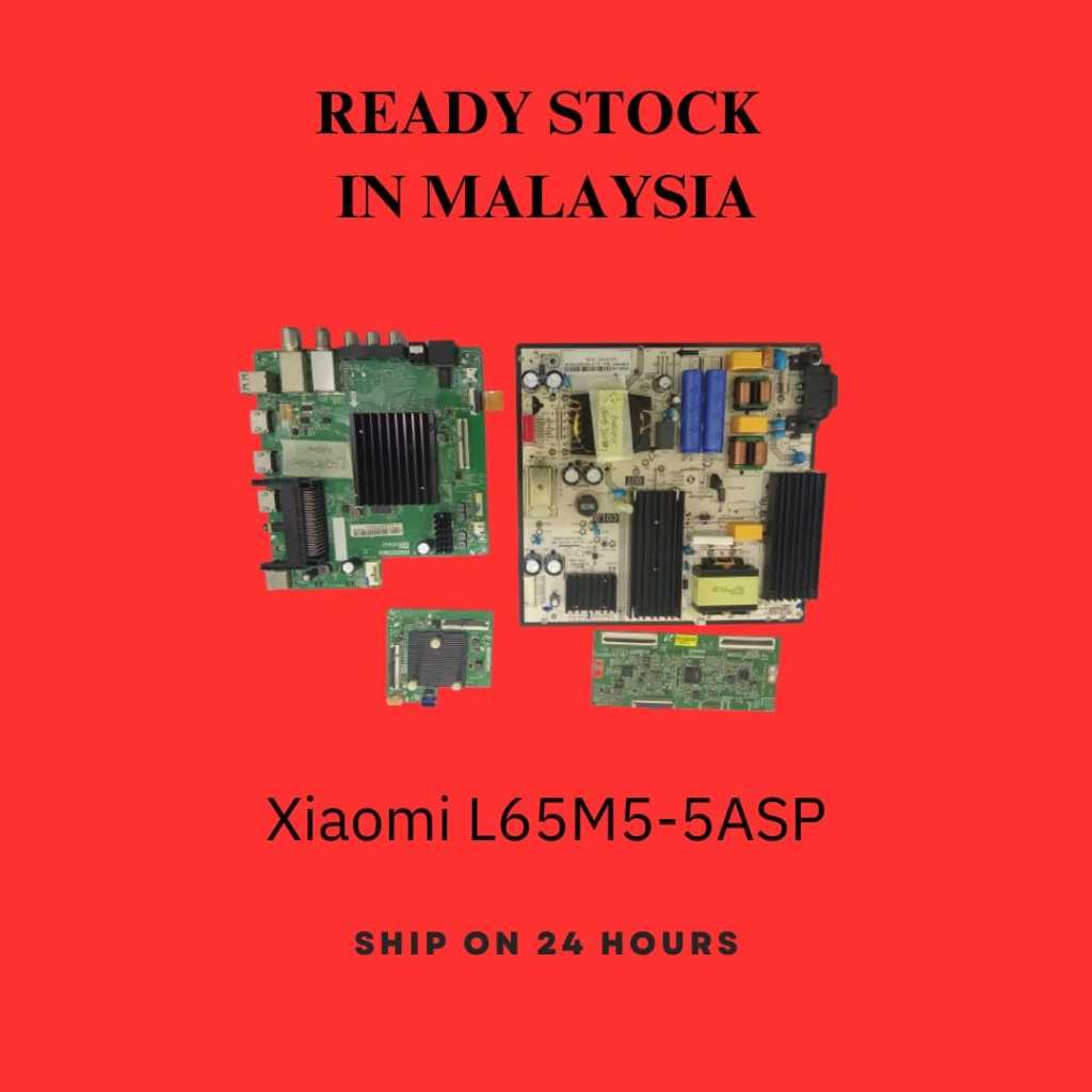 XIAOMI L65M5-5ASP POWERBOARD, MAINBOARD, TCON, AND INVERTER | Shopee Malaysia