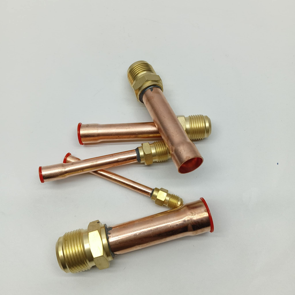 Gas access valve Air-conditioner indoor R410a R32 R22 Copper Tube joint ...