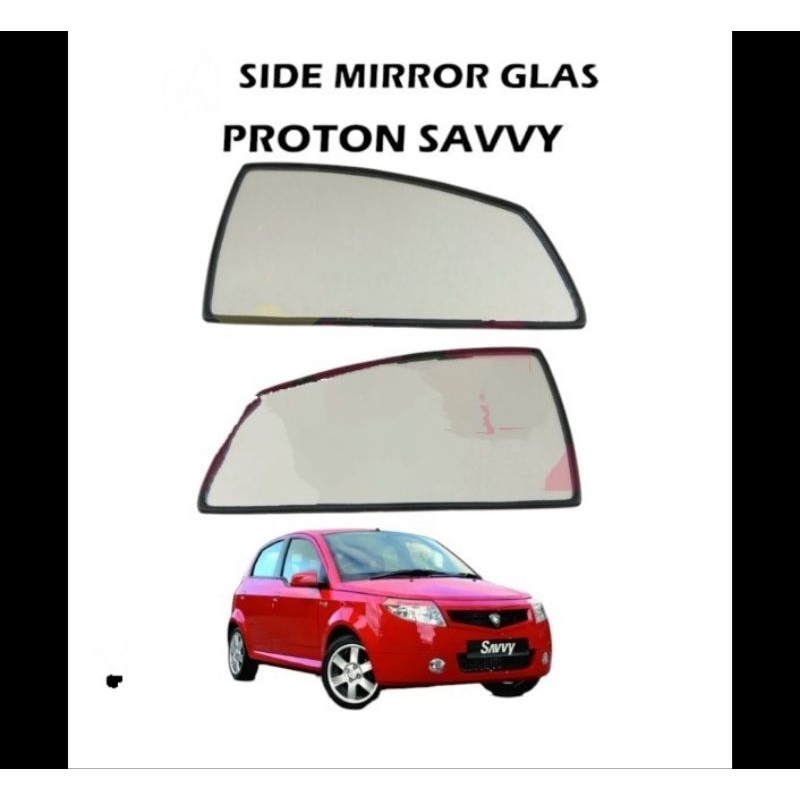 Side Mirror Glass Proton Savvy | Shopee Malaysia