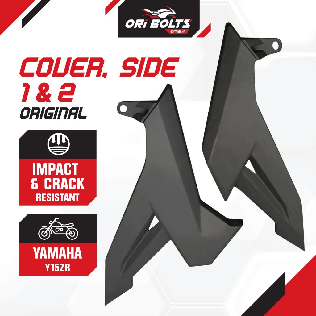 B17-F1711-00 B17-F1721-00 Yamaha Original Y15ZR Y15 V1 V2 Body Cover Set Tepi Side Pisau ...