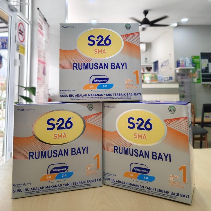 S26 SMA Step 1 S-26 Langkah 1 200g (Trial Pack) | Shopee Malaysia