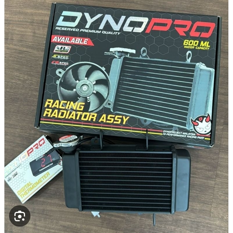 Dynopro Racing Yamaha Lc135 V1 To V7 Big Radiator With Big Fan Coolant ...