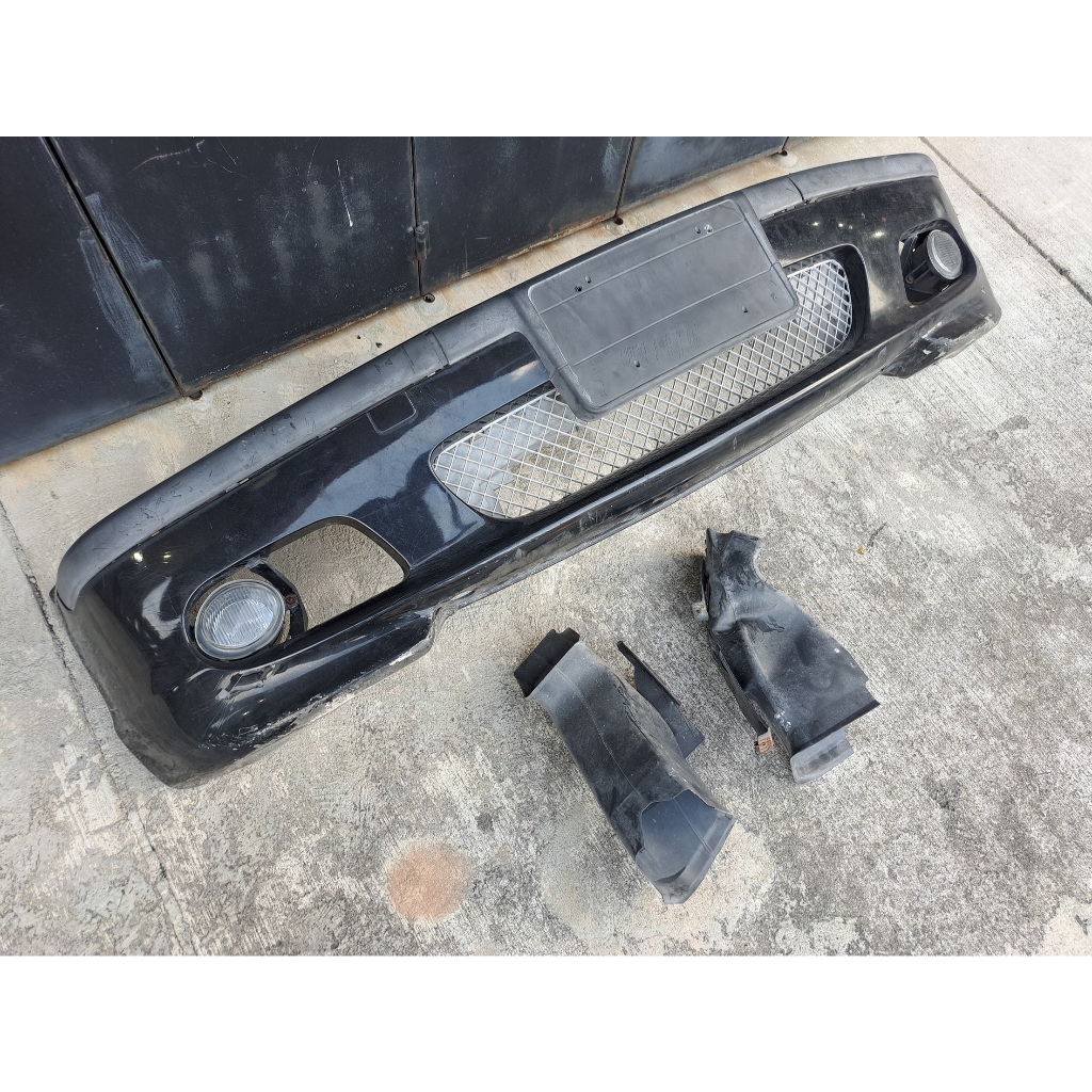 M SPORT BMW 3 Series E46 Facelift NFL M-SPORT Front Bumper With Fog ...