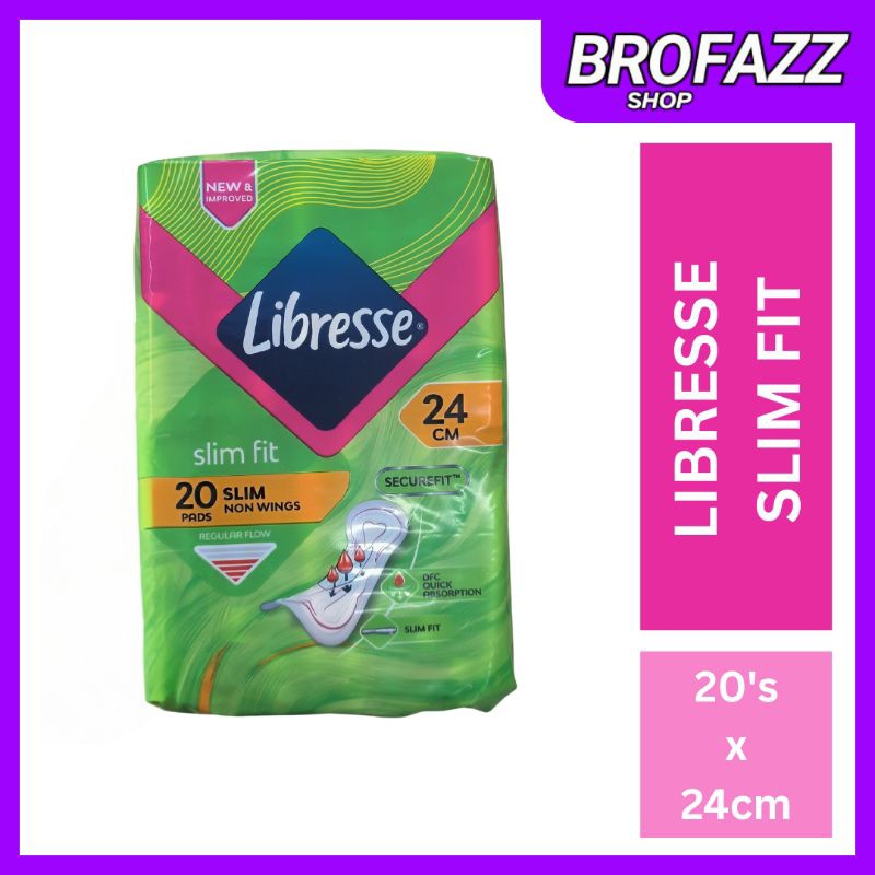 LIBRESSE Slim Non Wings 24cm x 20 Pcs | Shopee Malaysia