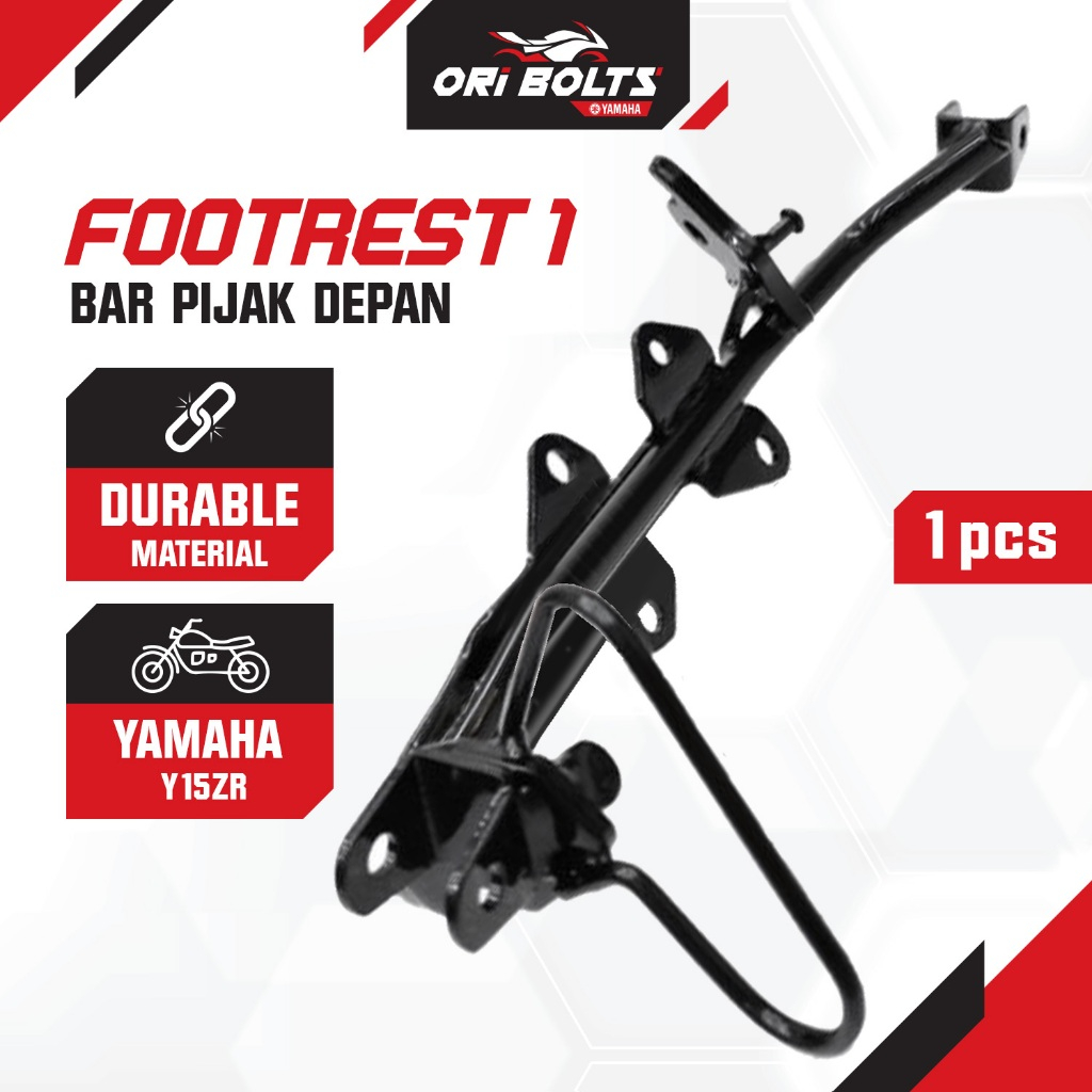 B17-F7411-00 Yamaha Original Y15ZR Y15 (3114) Front Footrest Bar Besi Pemijak Depan Bawah Engine ...