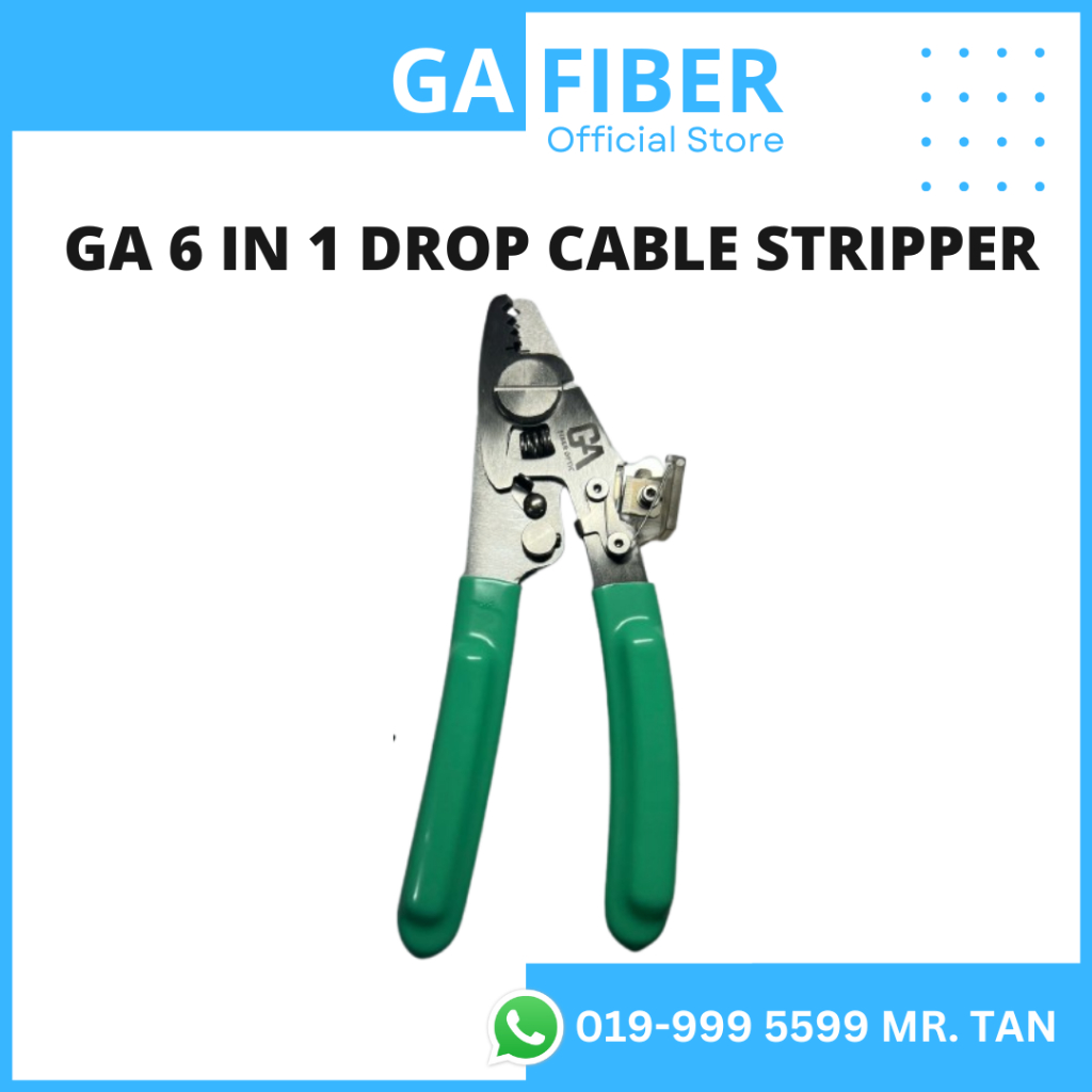 GA 6 in 1 Fiber Optic Cable Stripping Tools | Shopee Malaysia