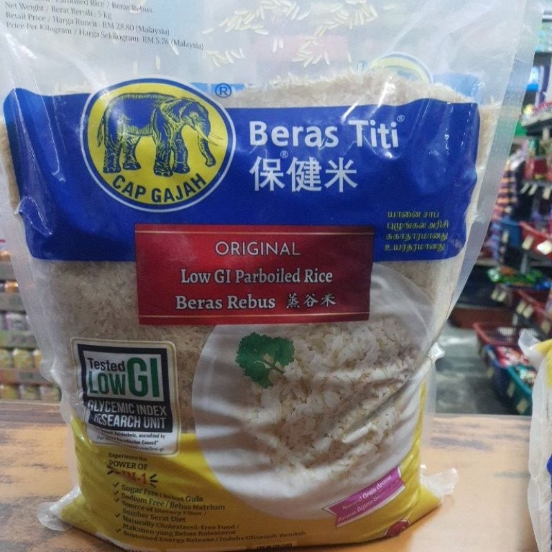 Beras Rebus Titi 5kg | Shopee Malaysia