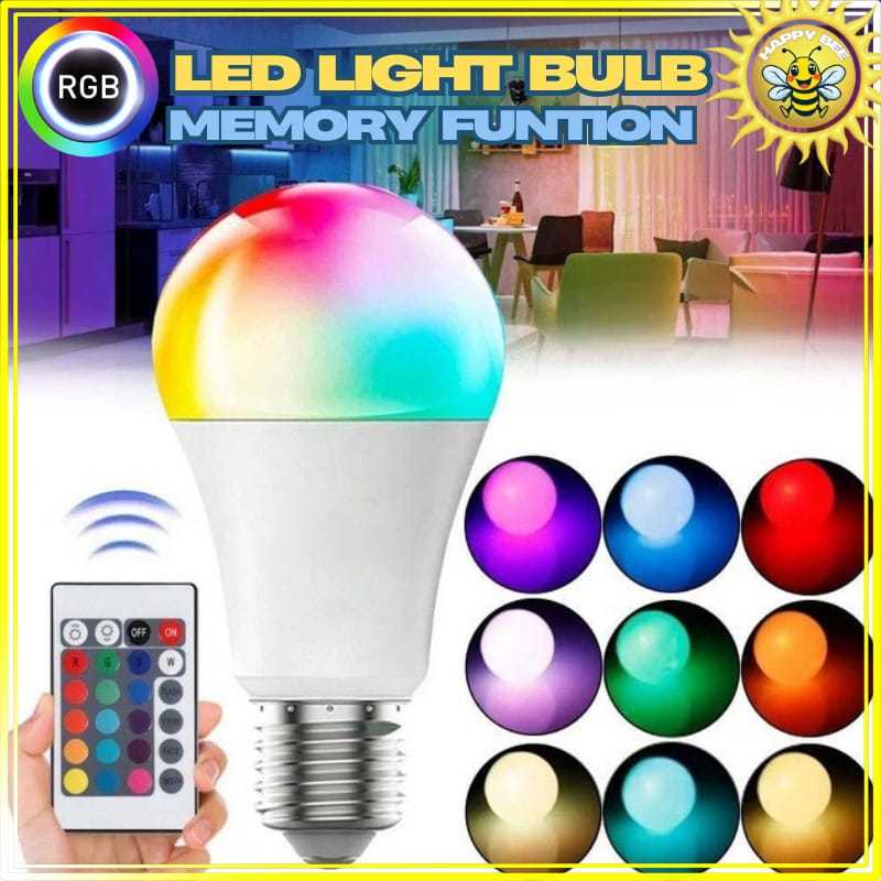 E27 LED Bulbs Dimmable Color Changing RGB Magic LED Bulb 3W 5W 10W 15W ...