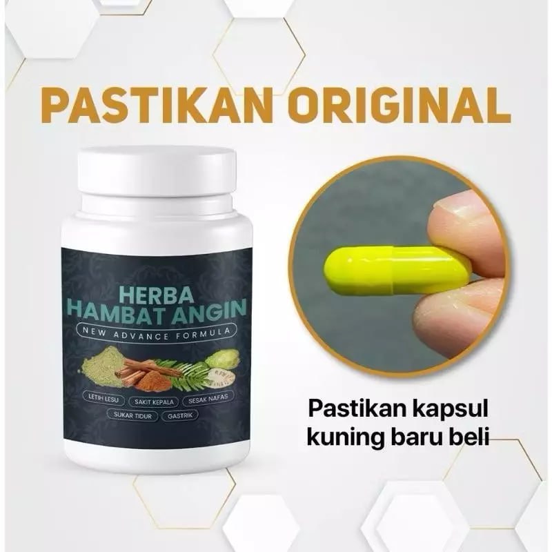 Herba Hambat Angin New Advance Formula Original | Shopee Malaysia