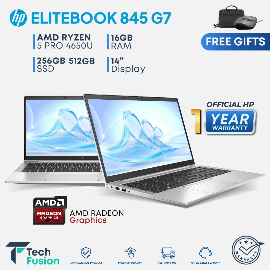 HP Ultra Slim Laptops | EliteBook 845 G8 G7 Ryzen 5 Pro / ProBook 440 ...