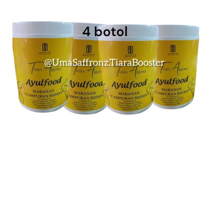 Saffronz AYUL FOOD 4 Bottles| Millets Grains Cereal Drink | Diabetic ...