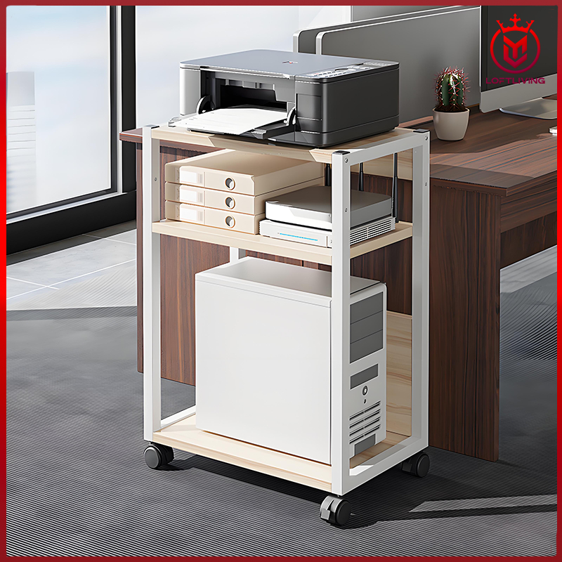 LOFT-Rak Pencetak Rak Fail Pejabat Printer Storage Rack Office Movable ...