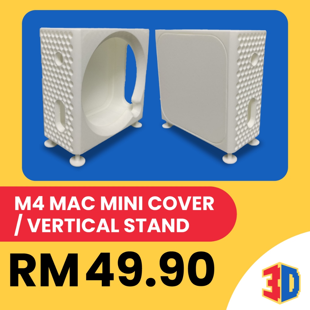 MAC MINI M4 Cover / Vertical Stand | Shopee Malaysia